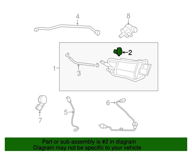 9091014002 Клапан продувки адсорбера TOYOTA LEXUS | Запчасти на DRIVE2