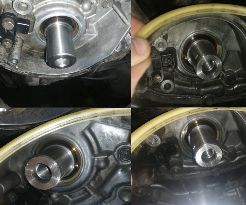 Сальник коленвала — Mitsubishi Pajero (4G), 3 л, 2013 года | визит на ...