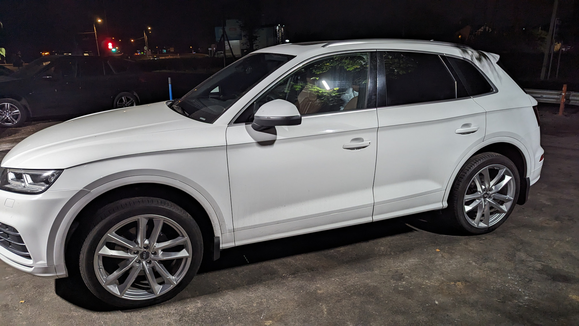 21" Audi Sport / Michelin Latitude Sport 3 255/40/21 — Audi Q5 (2G), 2 л, 2018 года | тюнинг ...