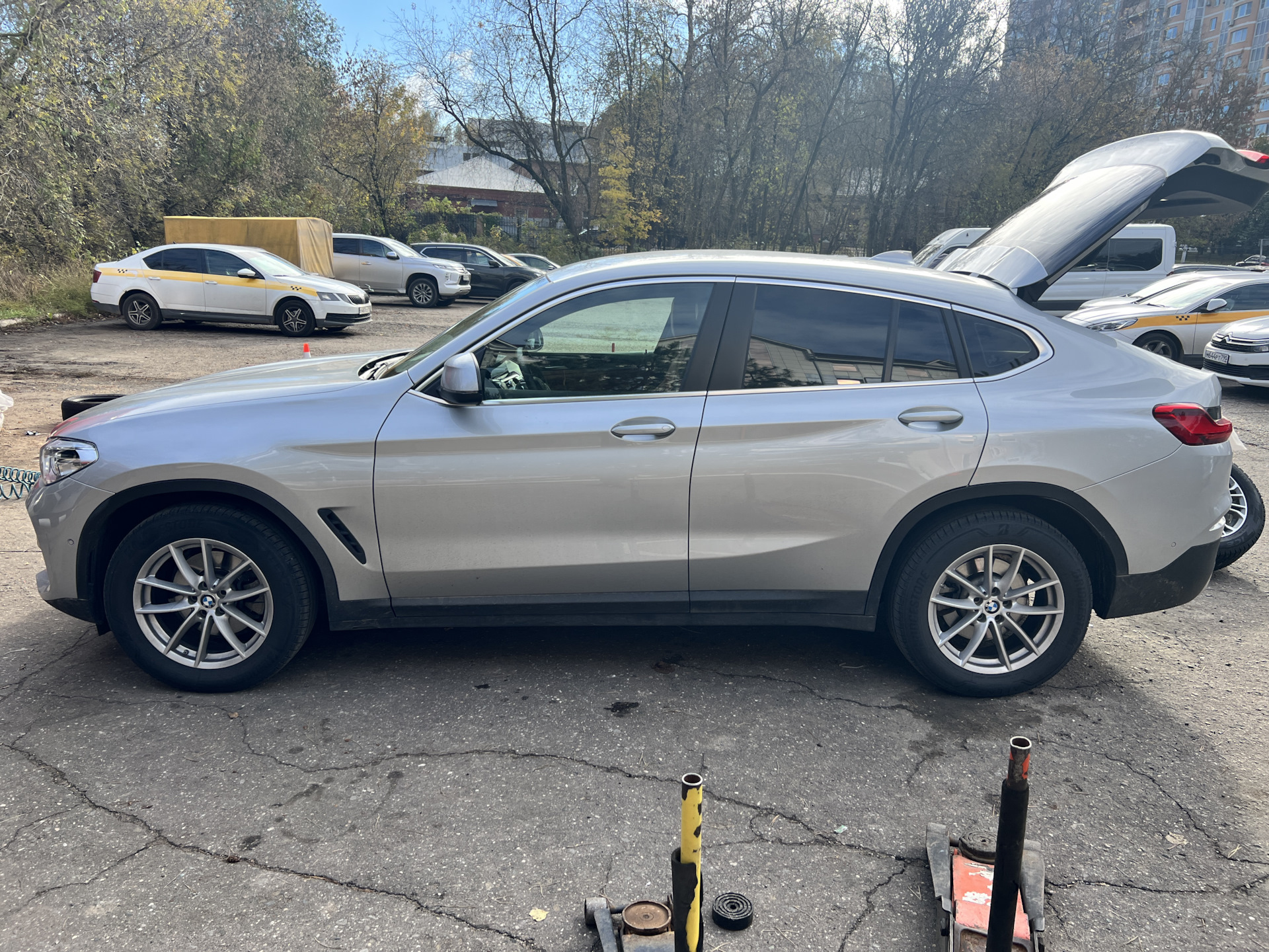 Пришла зима — BMW X4 (G02), 2 л, 2021 года | колёсные диски | DRIVE2