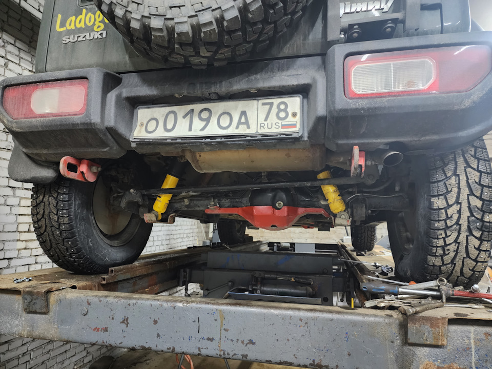 Лифт в 2 дюйма jimny jb74. Часть 1: программа минимум и джентльменский набор. — Suzuki Jimny (4G ...