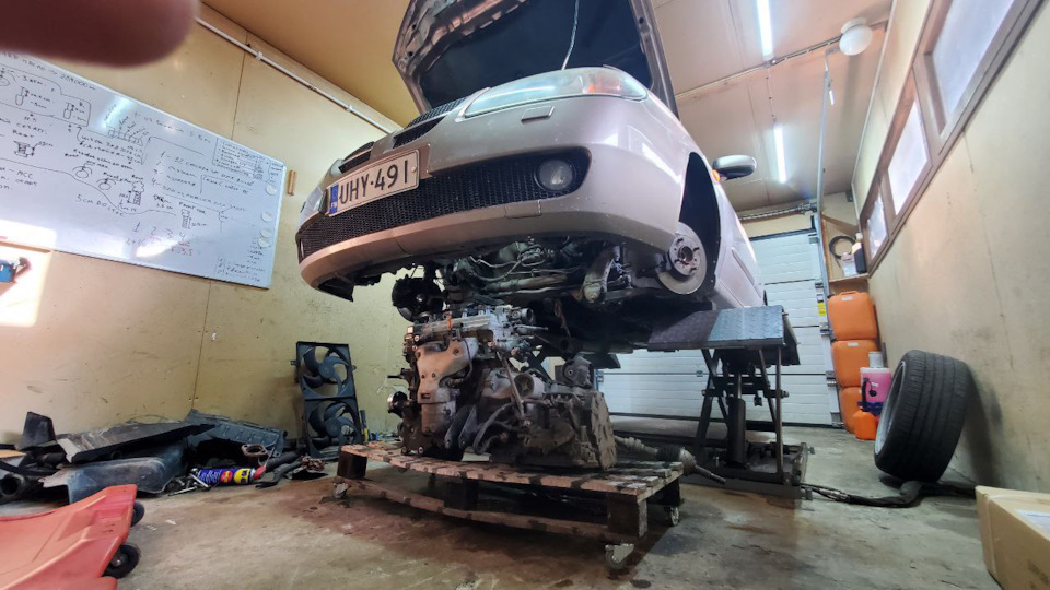 Двигло упало) — Nissan Almera II (N16), 1,8 л, 2005 года | поломка | DRIVE2
