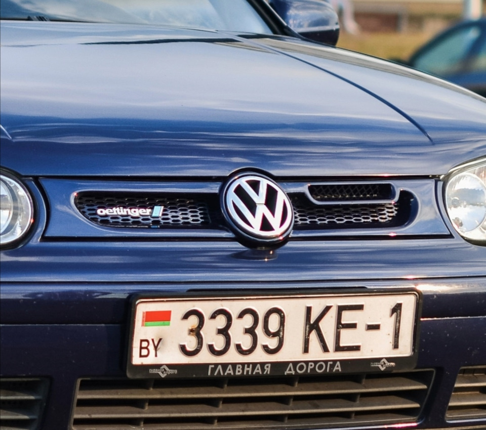 [Продано] Решетка Oettinger — Volkswagen Golf Variant (Mk4), 1,9 л, 1999 года | стайлинг | DRIVE2