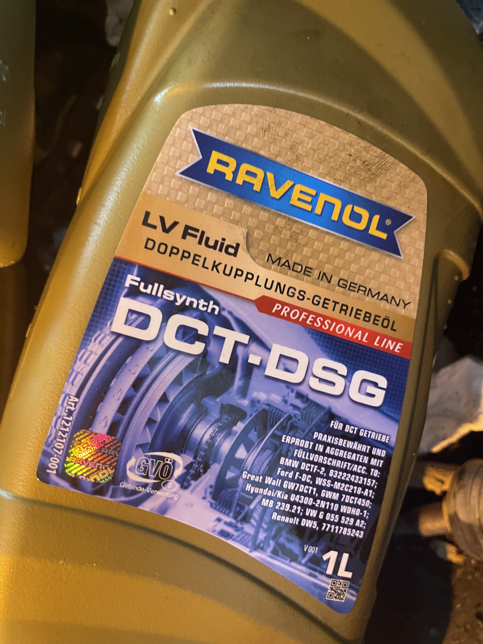 Замена масла DSG DQ381 — Volkswagen Golf Alltrack (Mk7), 2 л, 2019 года ...