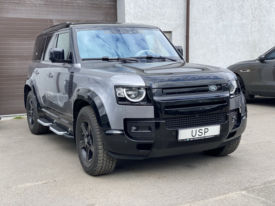 Боковые стационарные подножки Land Rover Defender | VPLEP0392 — United ...