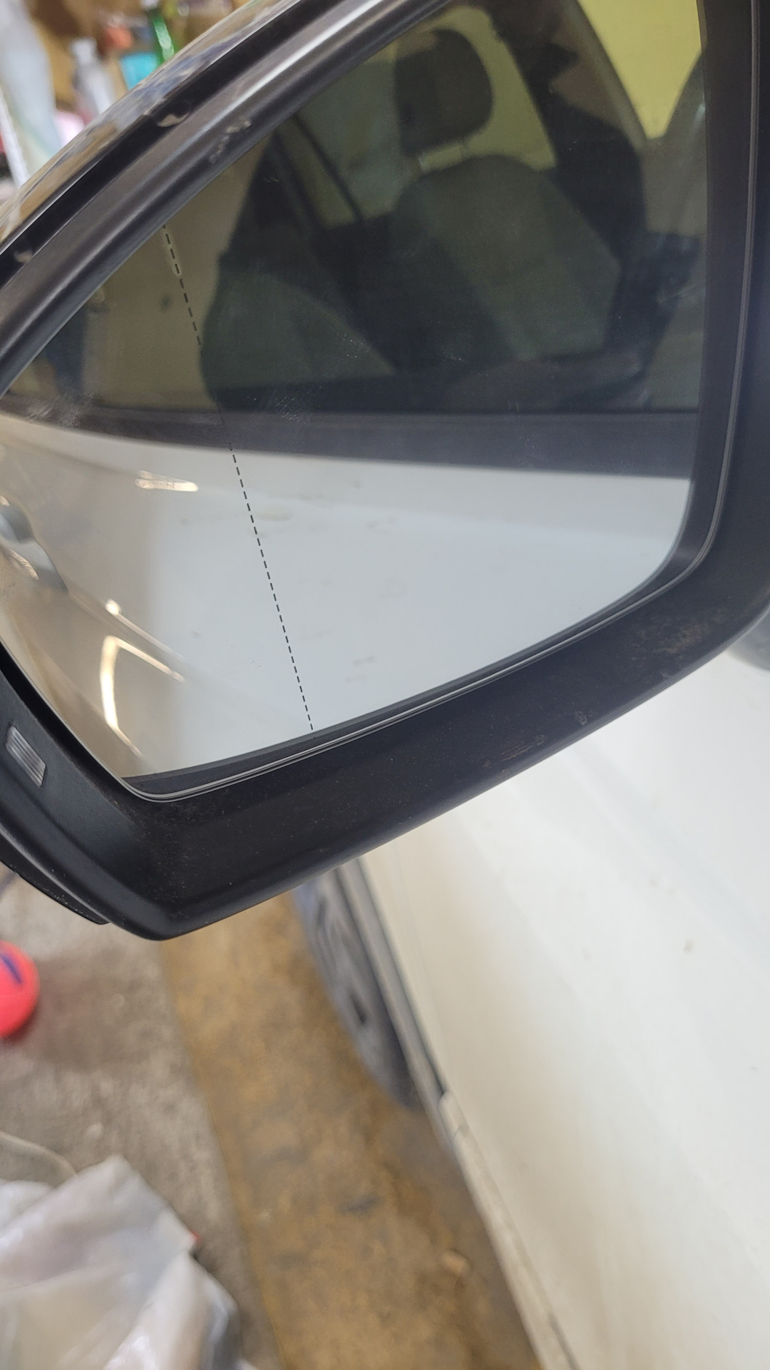 Привычное зеркало — Volkswagen Tiguan Allspace, 2 л, 2020 года | другое ...