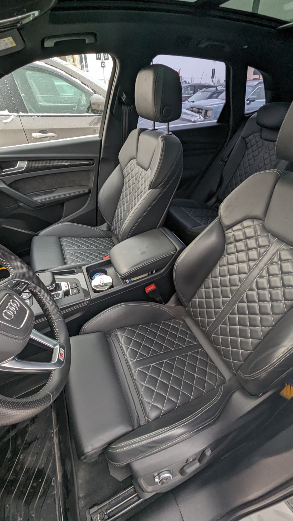 Замена салона — Audi Q5 (2G), 2 л, 2018 года | тюнинг | DRIVE2