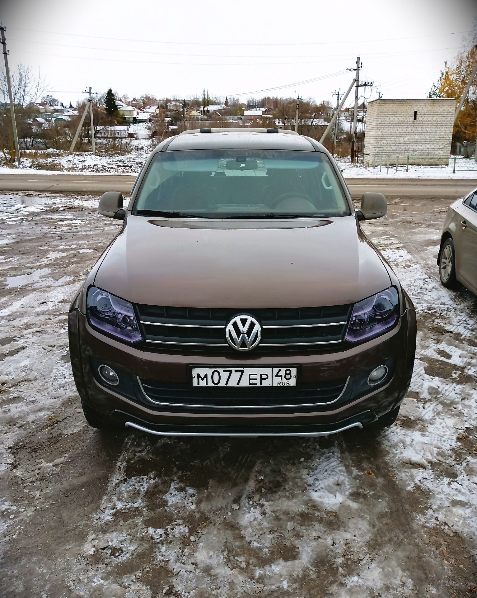 Покраска бампера — Volkswagen Amarok, 2 л, 2013 года | визит на сервис | DRIVE2