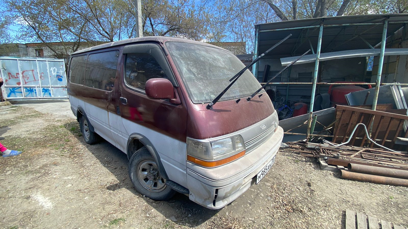 Toyota HiAce (H100) 2.8 дизельный 1994 | 3L Super Custom на DRIVE2