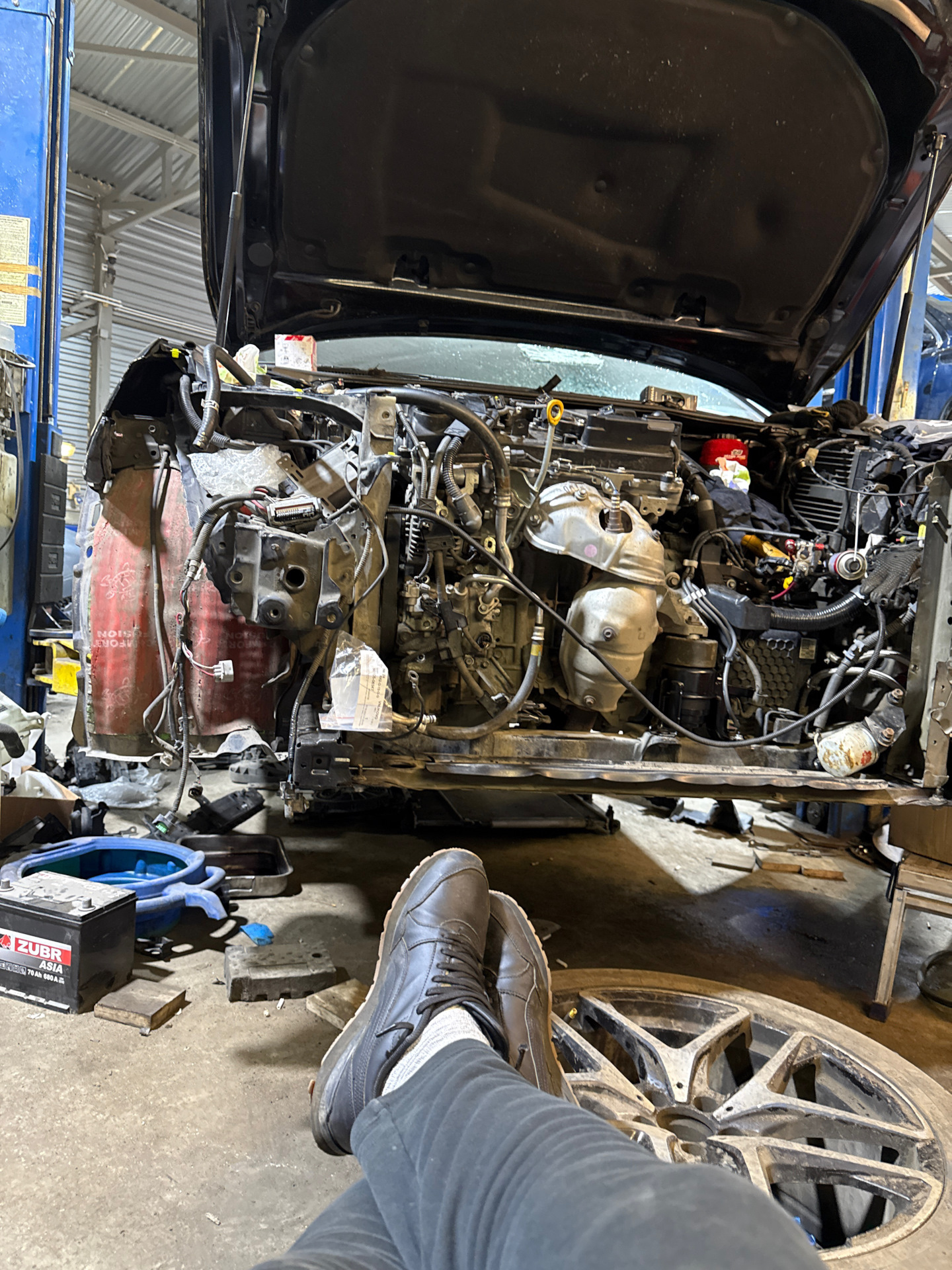 МЕГА Т.О. ч1 — Toyota Camry (XV70), 3,5 л, 2019 года | плановое ТО | DRIVE2