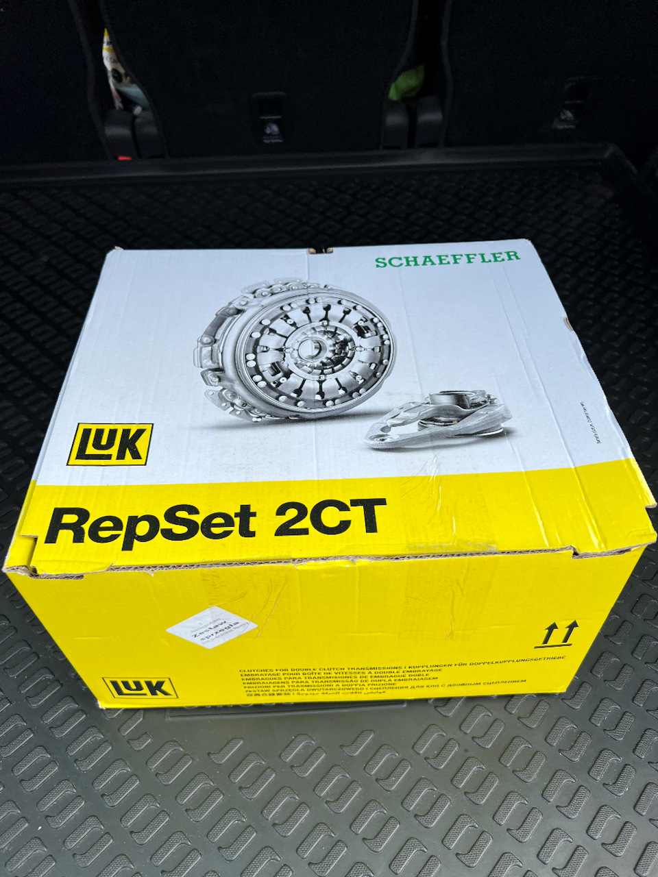 [37] Замена сцепления, маховика и масла в DSG DQ200 — Volkswagen Touran ...