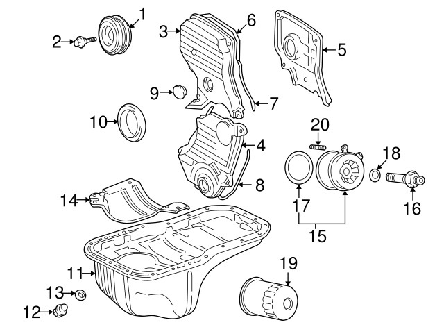 9031185006 Уплотняющее кольцо, распределительный вал TOYOTA LEXUS ...