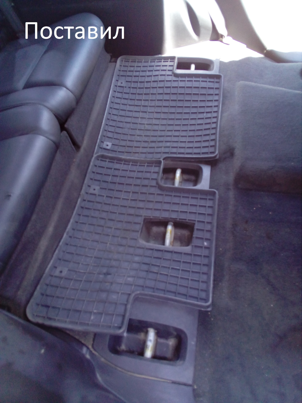 Коврики на 3-й ряд — Chevrolet Captiva (1G), 2 л, 2007 года | своими ...