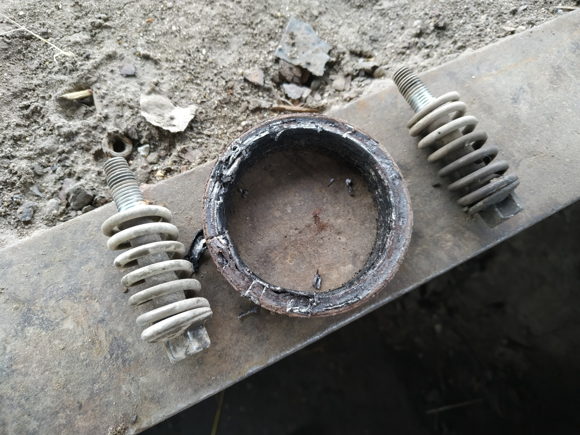 Глушитель — Toyota Land Cruiser Prado 150-series, 2,7 л, 2011 года ...