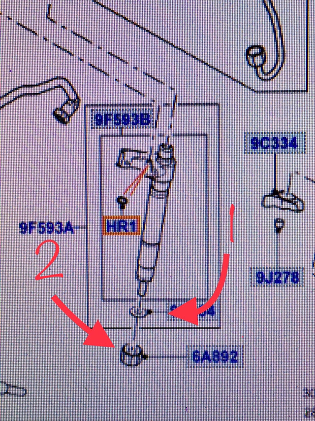LR001297 Держатель Jaguar Land Rover | Запчасти на DRIVE2