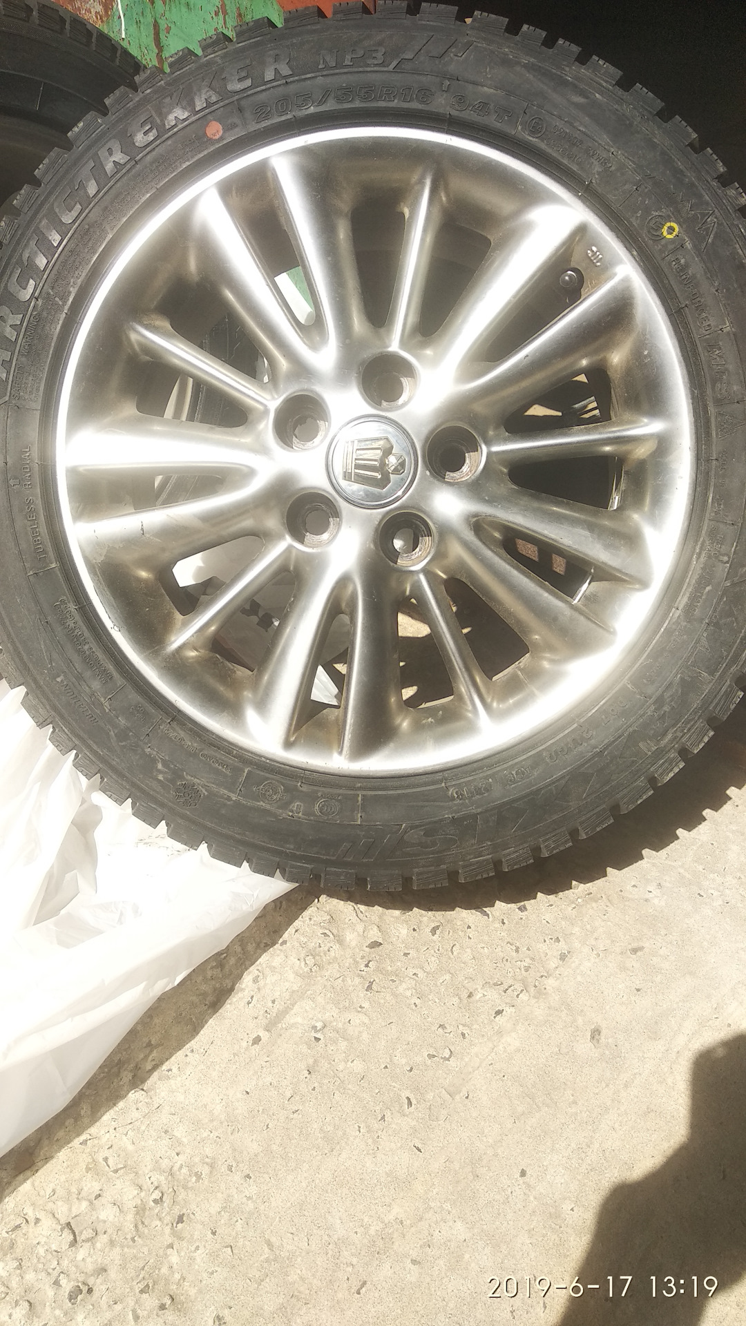 шины Maxxis NP3 ArcticTrekker — Toyota Mark II (100), 2 л., 1997 года ...