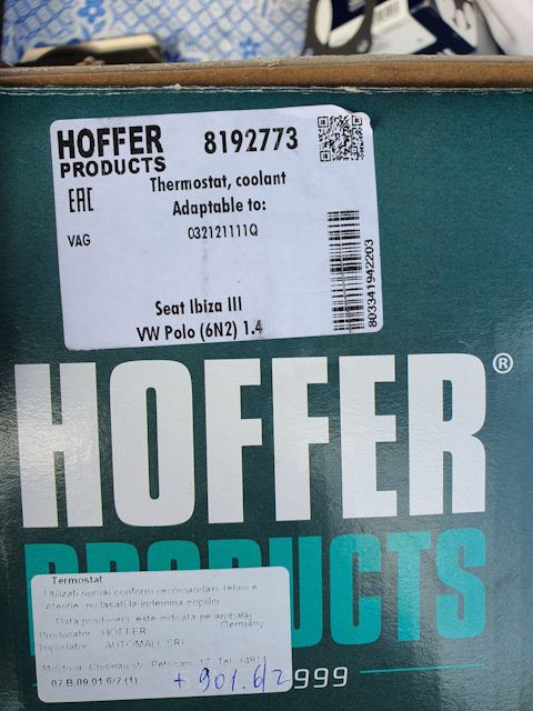 032121111Q Термостат, охлаждающая жидкость VAG | Запчасти на DRIVE2