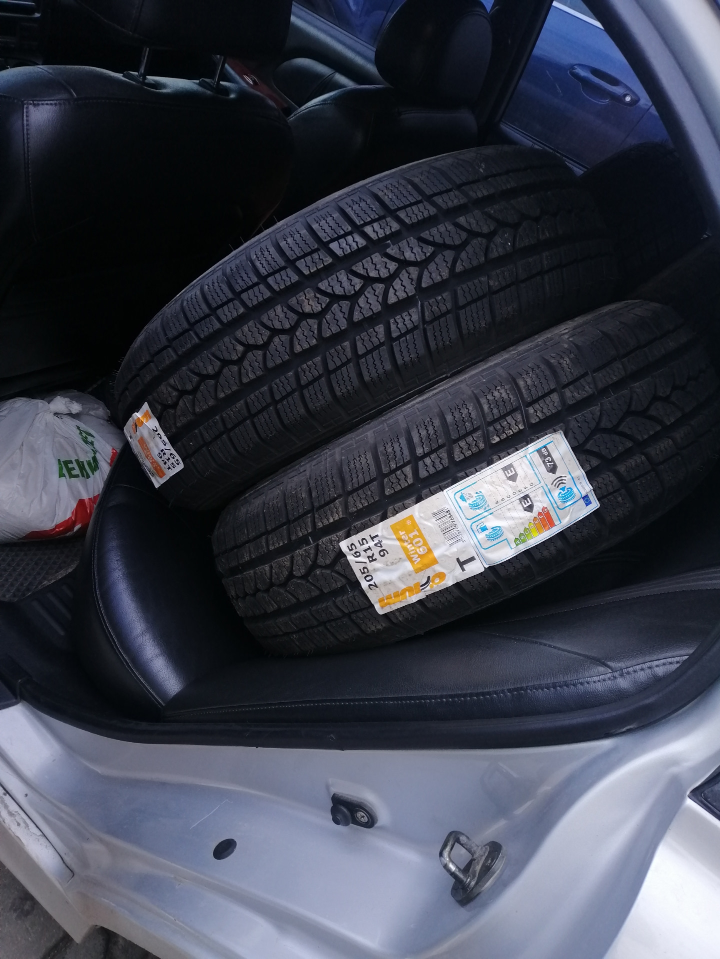 Зимняя резина Orium winter 601 — Hyundai Sonata IV (EF), 2 л, 2004 года ...