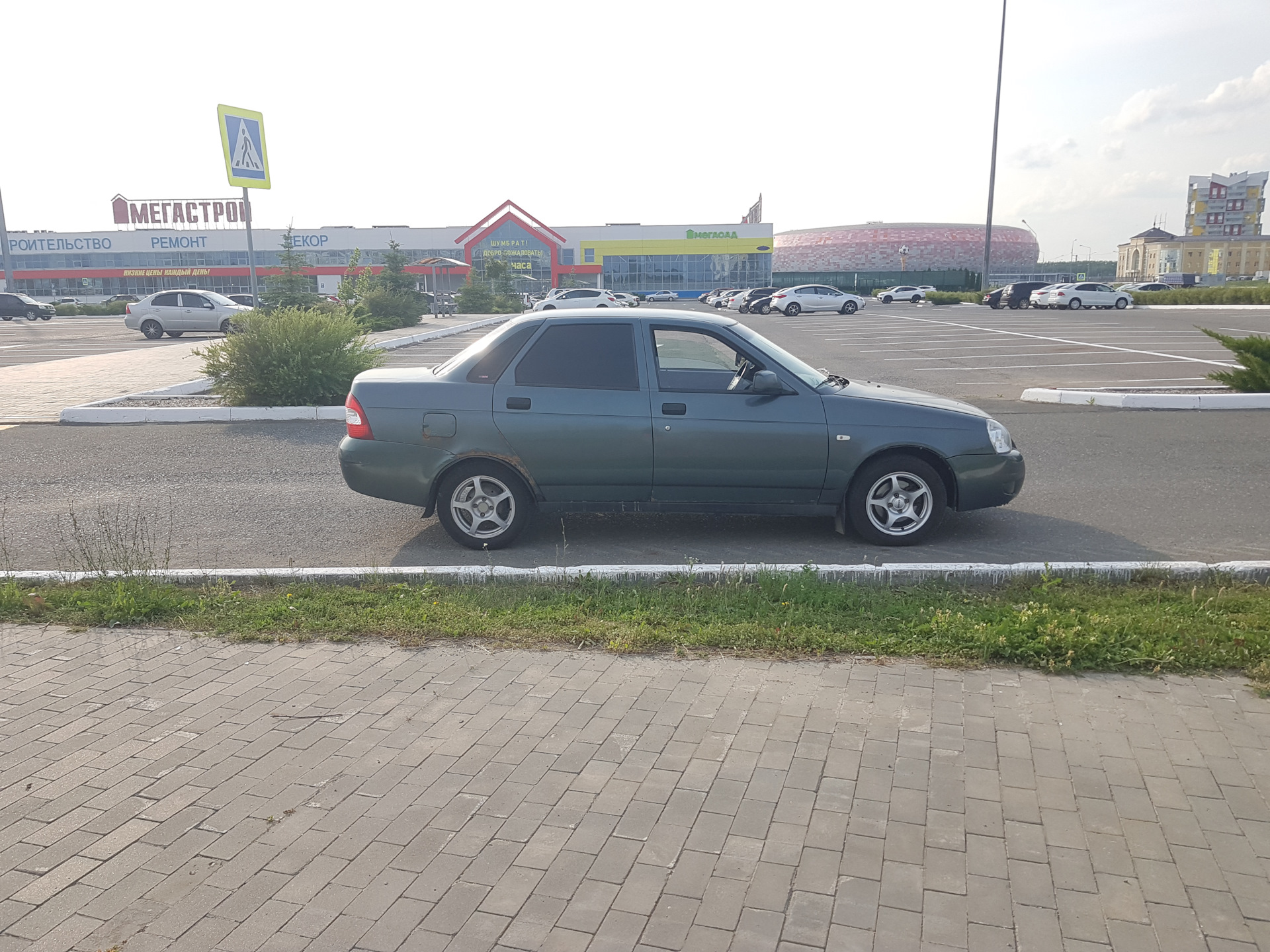 Колеса R15 на R14 — Lada Приора седан, 1,6 л, 2008 года | шины | DRIVE2