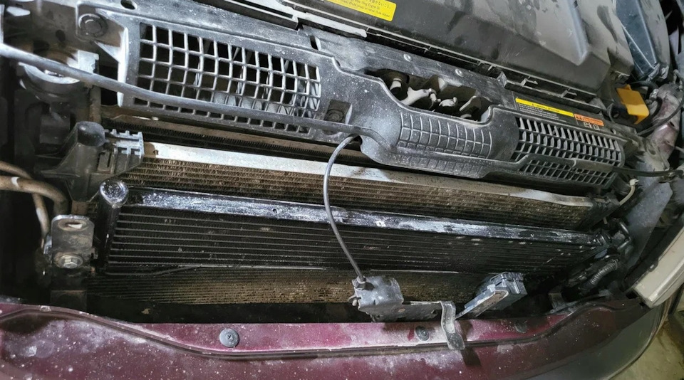 ТО с доработкой охлаждения вариатора — Nissan Teana (J32), 2,5 л, 2011 ...