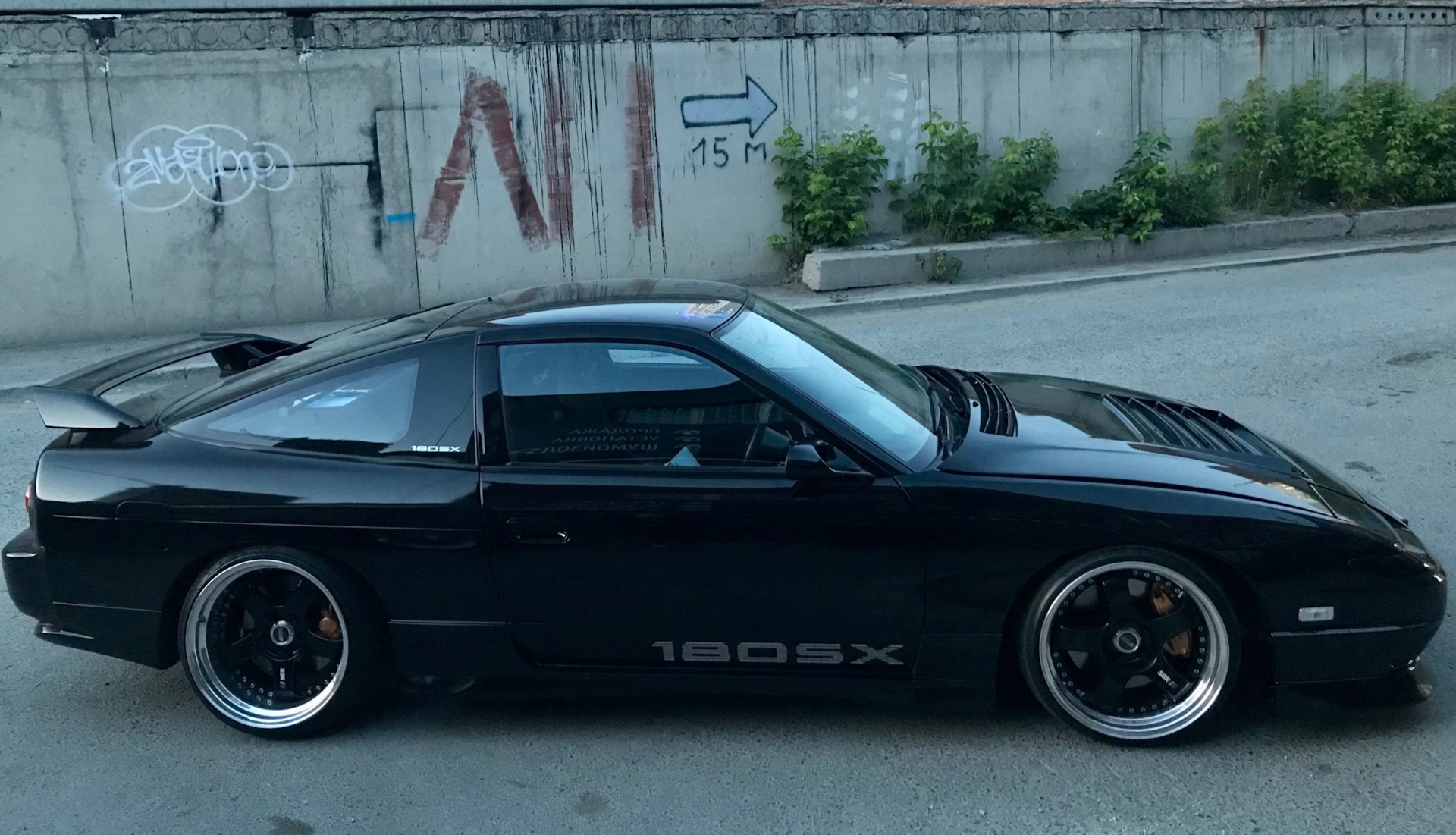 180SX Side Sticker Set — Nissan 180SX, 2,5 л, 1989 года | аксессуары ...