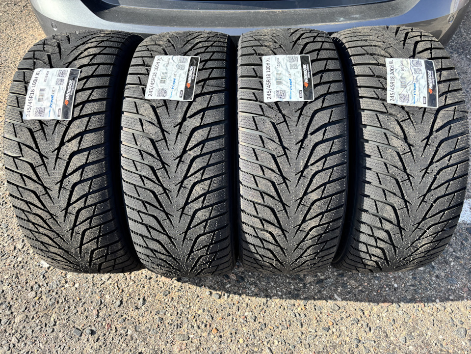 Комплект зимних шин Hankook Winter i*cept iZ3 R18 245/45 W636 — Opel Insignia Sports Tourer (2G ...