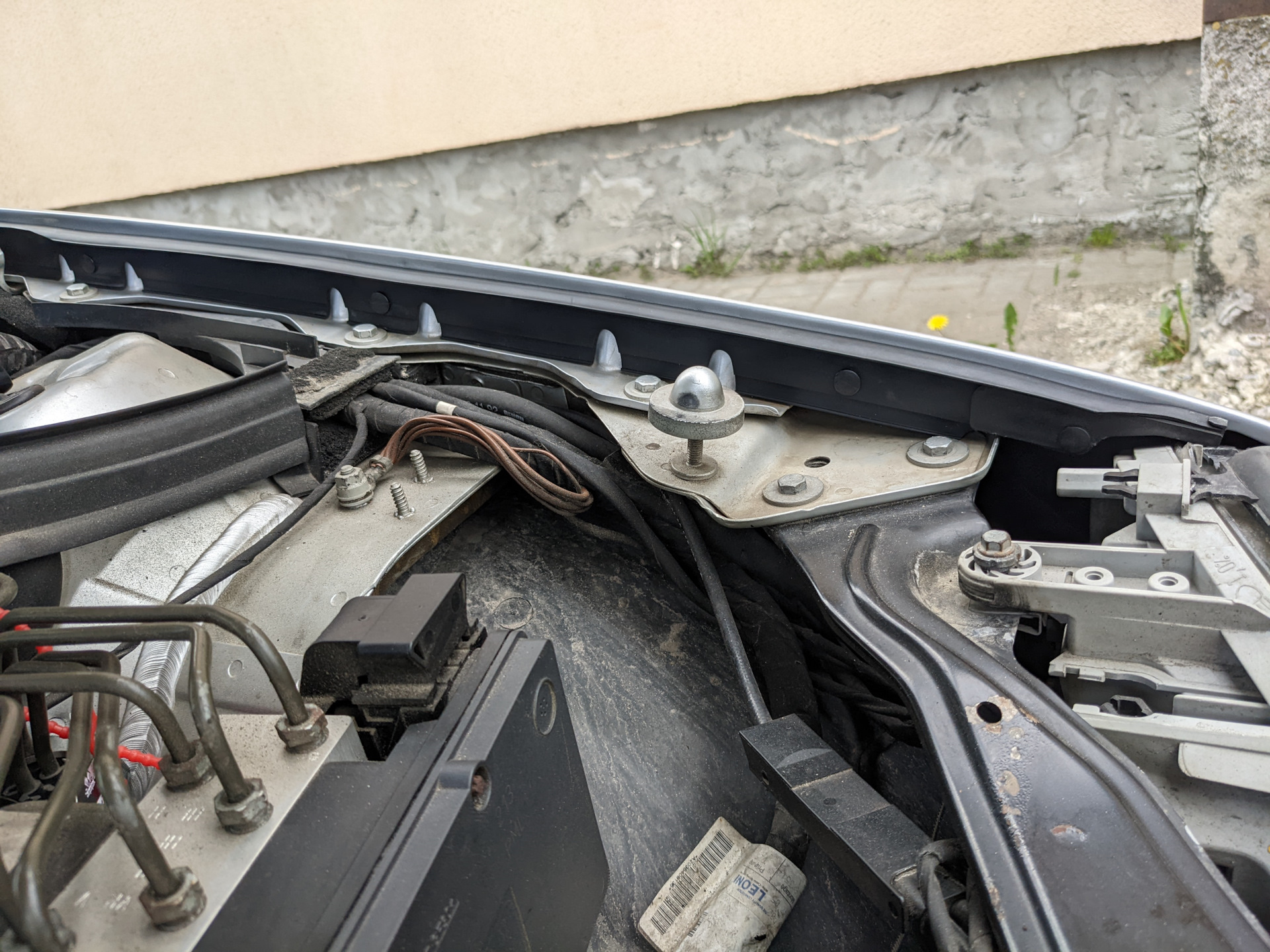 Доработка подкапотного — Mercedes-Benz C-Class (W203), 3,2 л, 2005 года ...