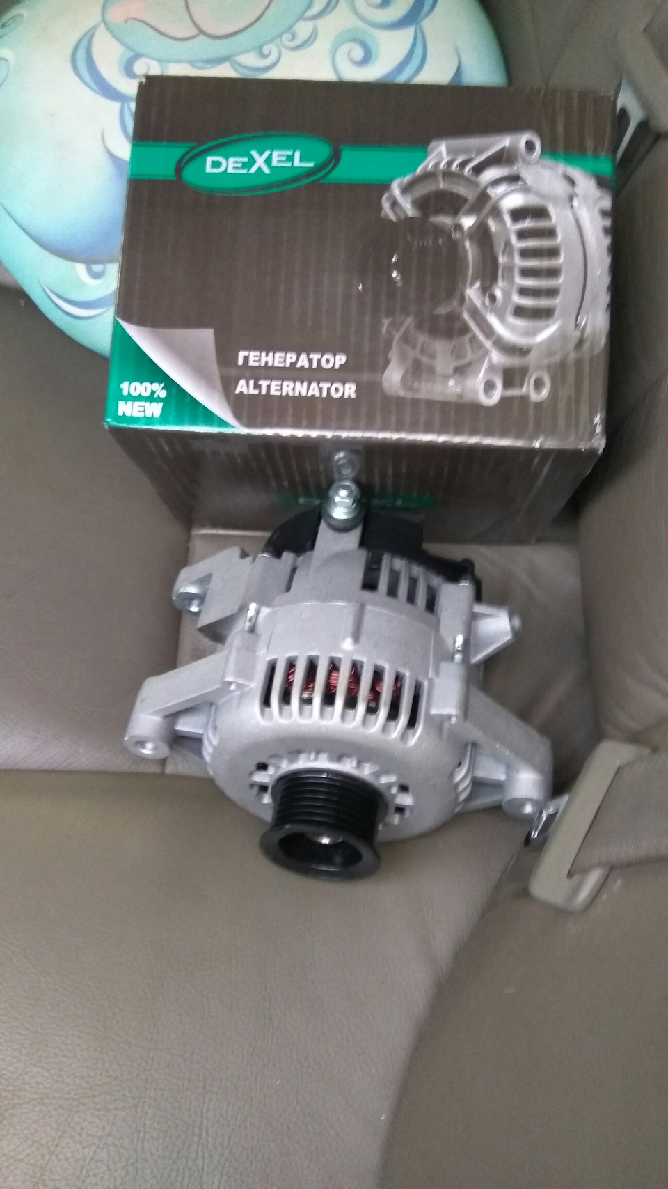 Генератор DEXEL XAL 2046 14v.105А. — Chevrolet Evanda, 2 л, 2006 года ...