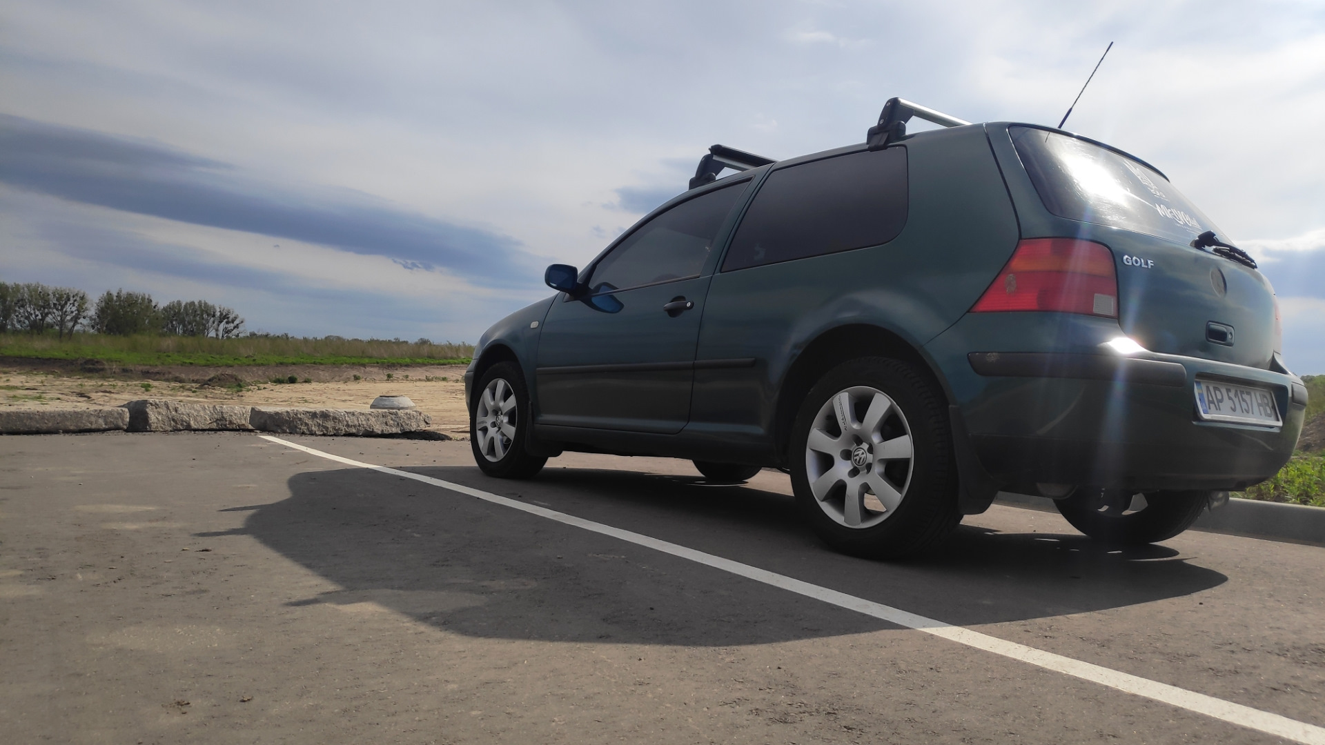 Фоточки. Зелёный гольф 4 off-road — Volkswagen Golf Mk4, 1,4 л, 2000 ...