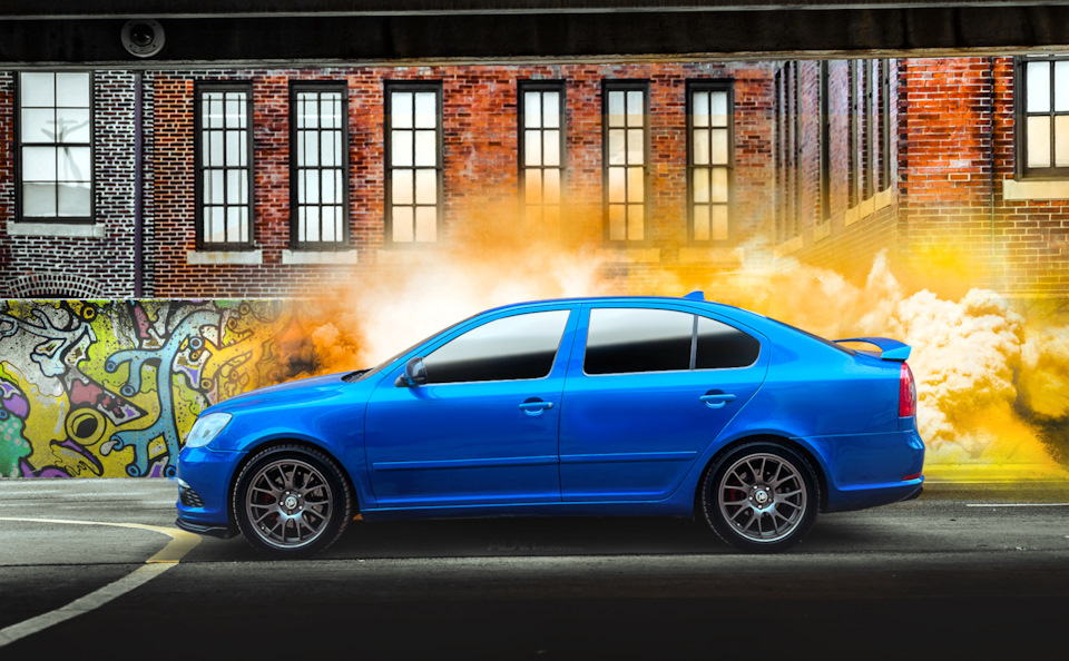 Подкрылок передний правый — Skoda Octavia RS A5 Mk2, 2 л, 2010 года ...