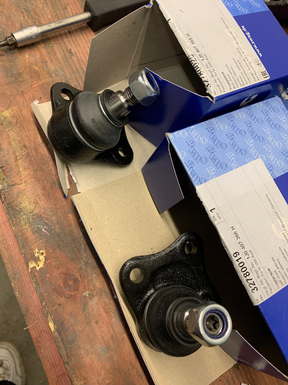 1J0407365H Опора шаровая VAG | Запчасти на DRIVE2