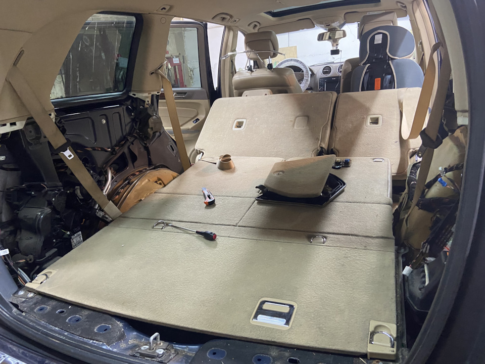 Стук в задней подвески — Mercedes-Benz GL-Class (X164), 3 л, 2008 года ...