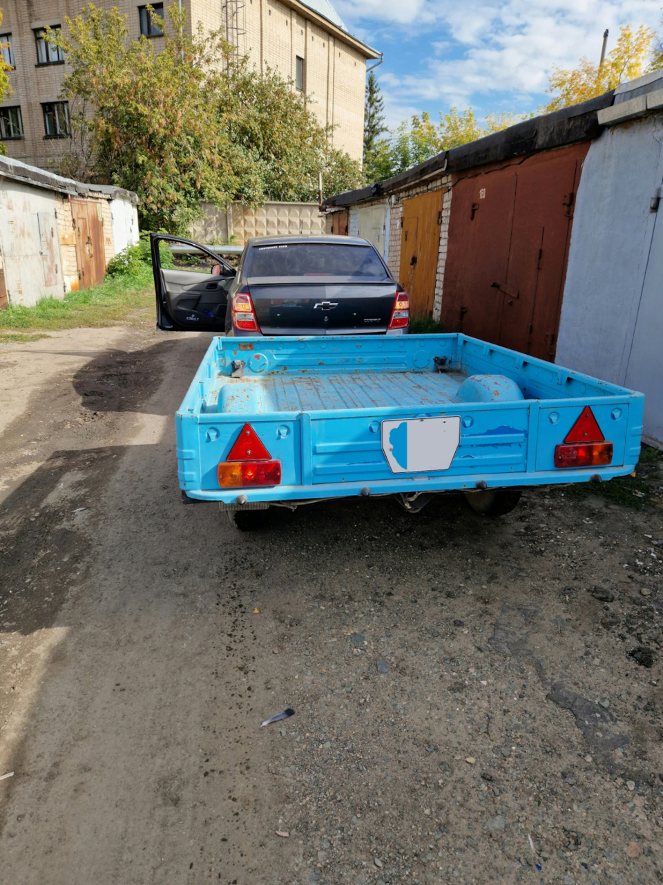 Вилка прицепа и розетка фаркопа — Chevrolet Cobalt (2G), 1,5 л, 2021 ...