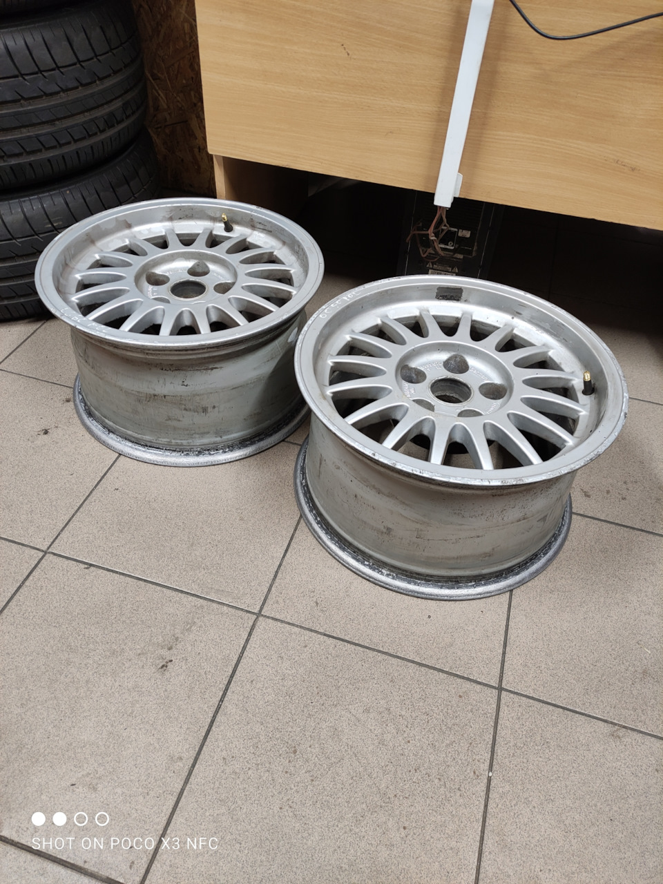 Ronal R8 8j R15 Et24, UR Quattro — Audi 90 (B2), 2,2 л, 1986 года ...