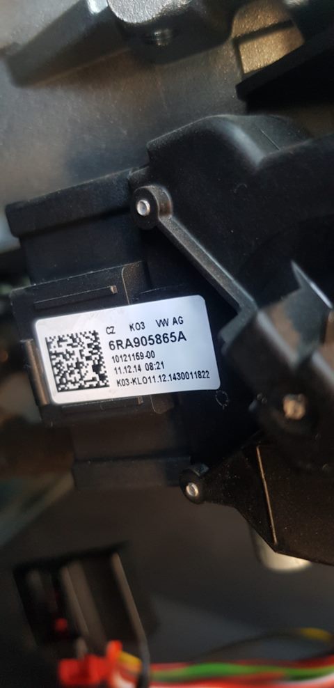6RA905865A Выключатель VW VAG | Запчасти на DRIVE2