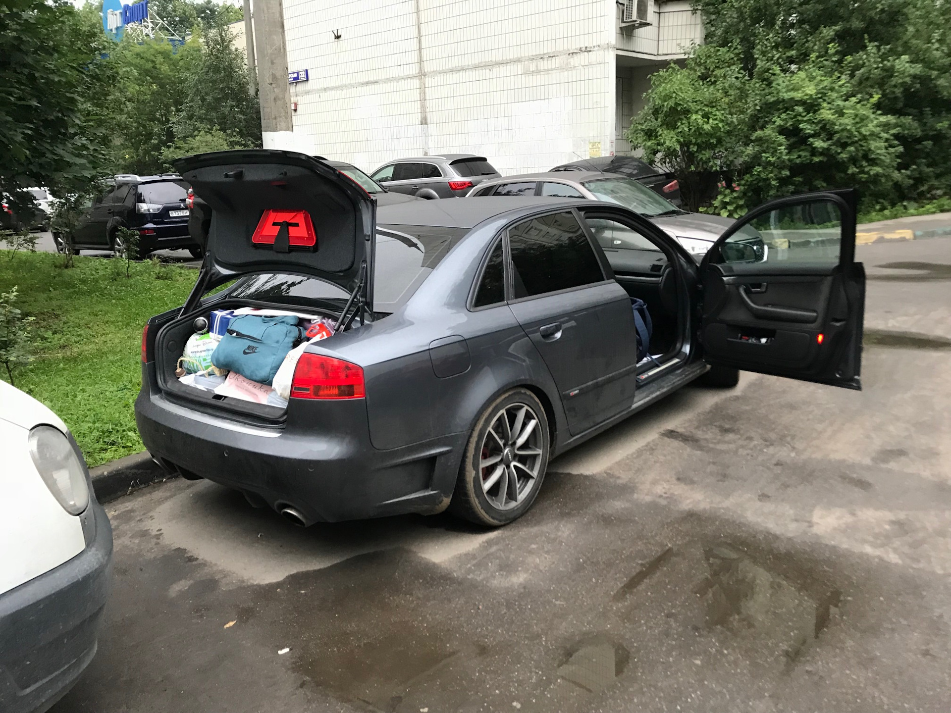 Начало обслуживания — Audi A4 (B7), 2 л, 2007 года | плановое ТО | DRIVE2