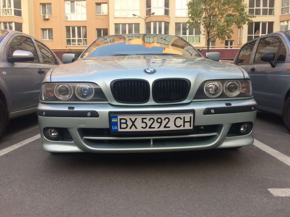 Замена ПТФ — BMW 5 series (E39), 2,5 л, 2002 года | аксессуары | DRIVE2