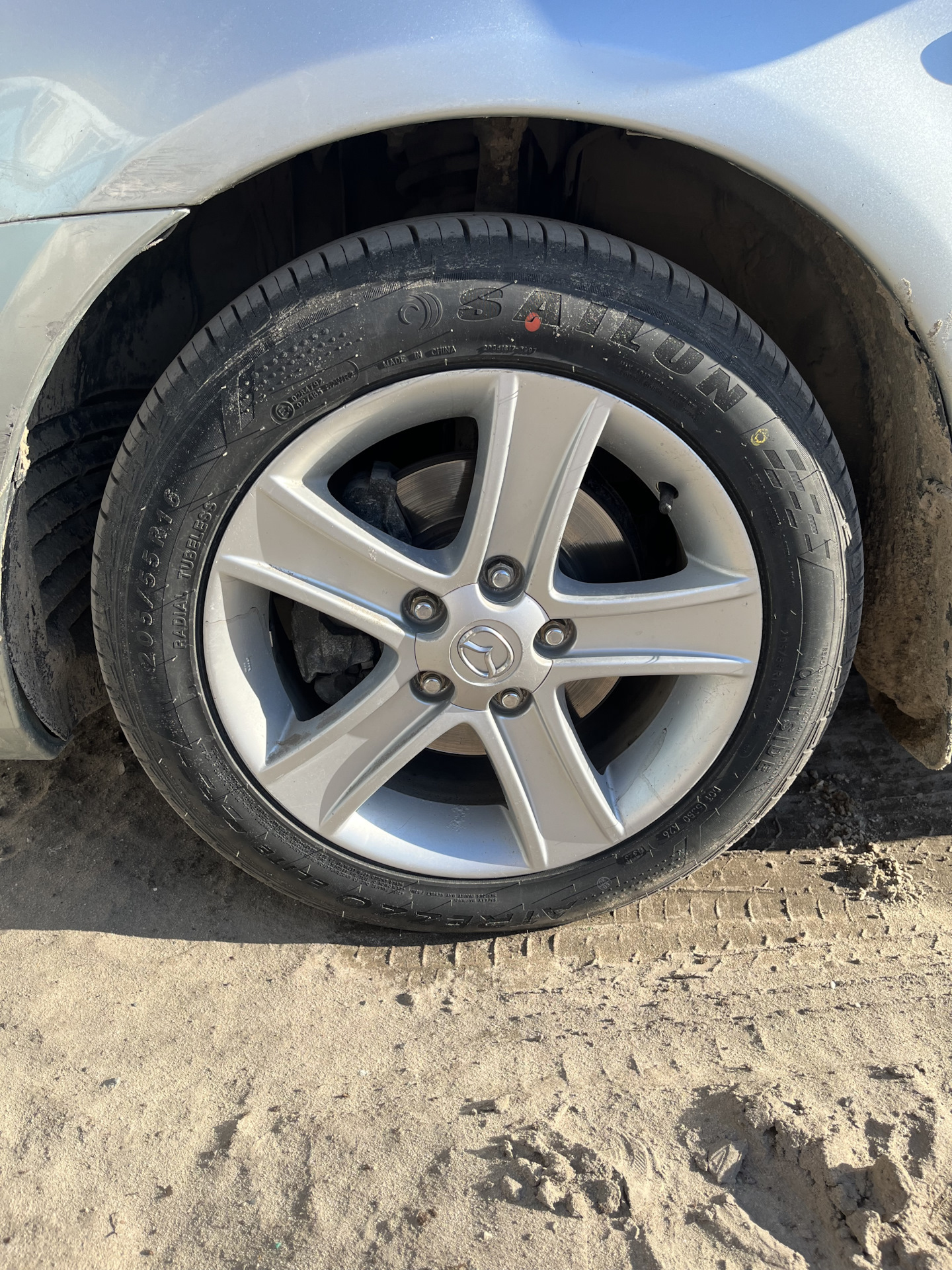 Летние колесики — Mazda 6 (1G) GG, 2 л, 2006 года | колёсные диски | DRIVE2
