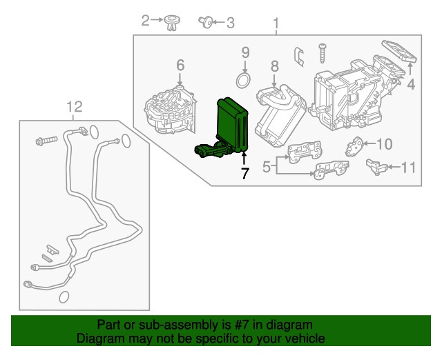 A2228307301 Испаритель для S-Class Mercedes | Запчасти на DRIVE2