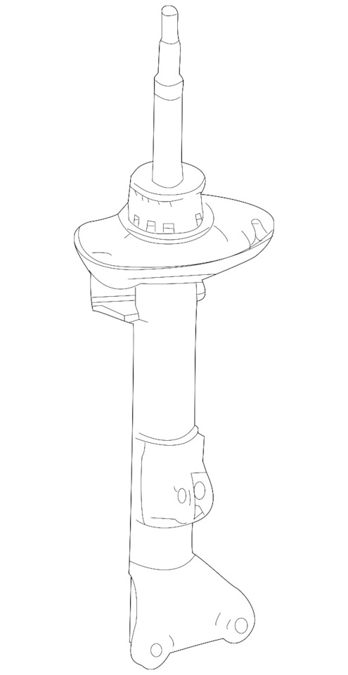 A2043200530 SHOCK ABSORB Mercedes | Запчасти на DRIVE2