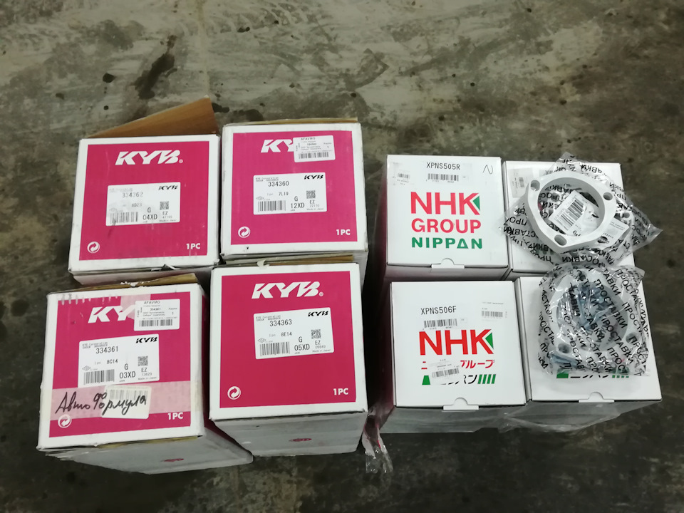 замена стоек и пружин — Nissan X-Trail I (t30), 2 л, 2005 года ...