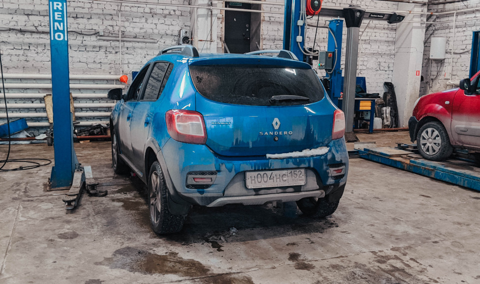 Свист под капотом | приводной ремень — Renault Sandero Stepway (2G), 1 ...