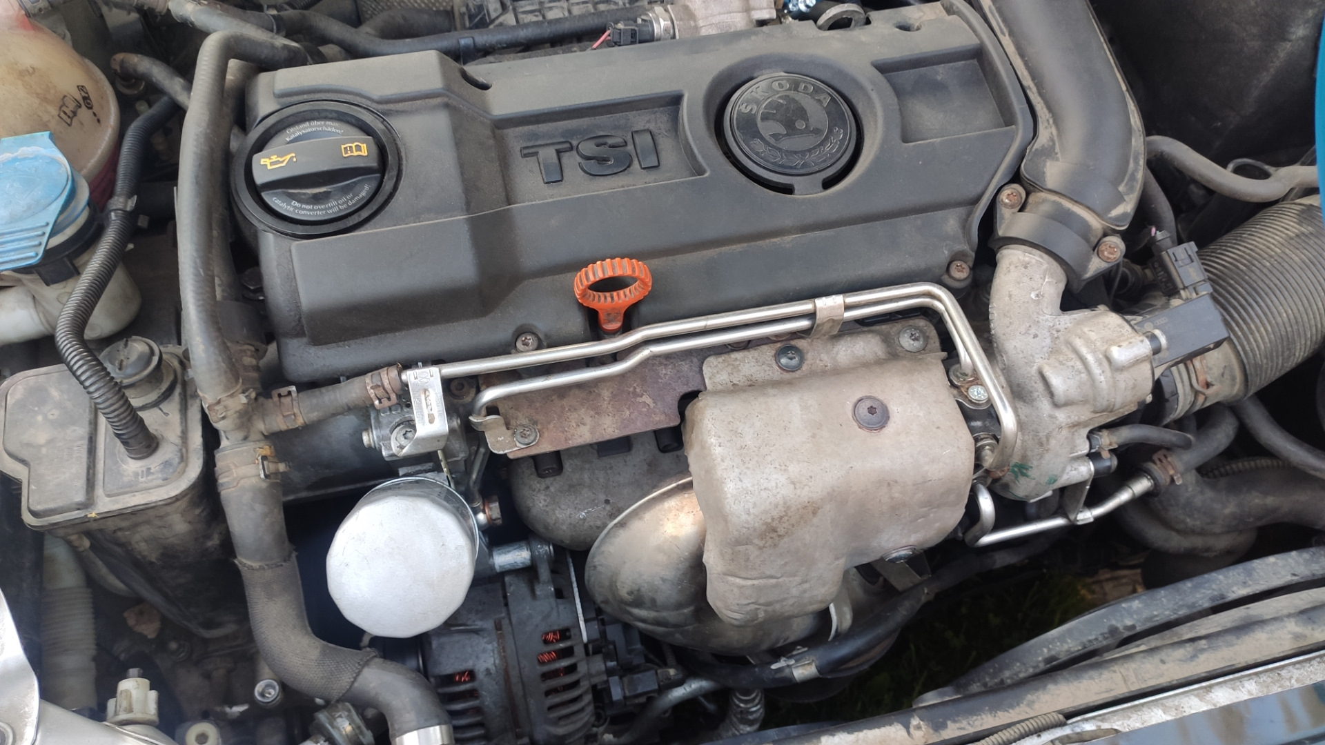 Замена обратного клапана 03c103175g — Skoda Octavia A5 Mk2, 1,4 л, 2009 ...