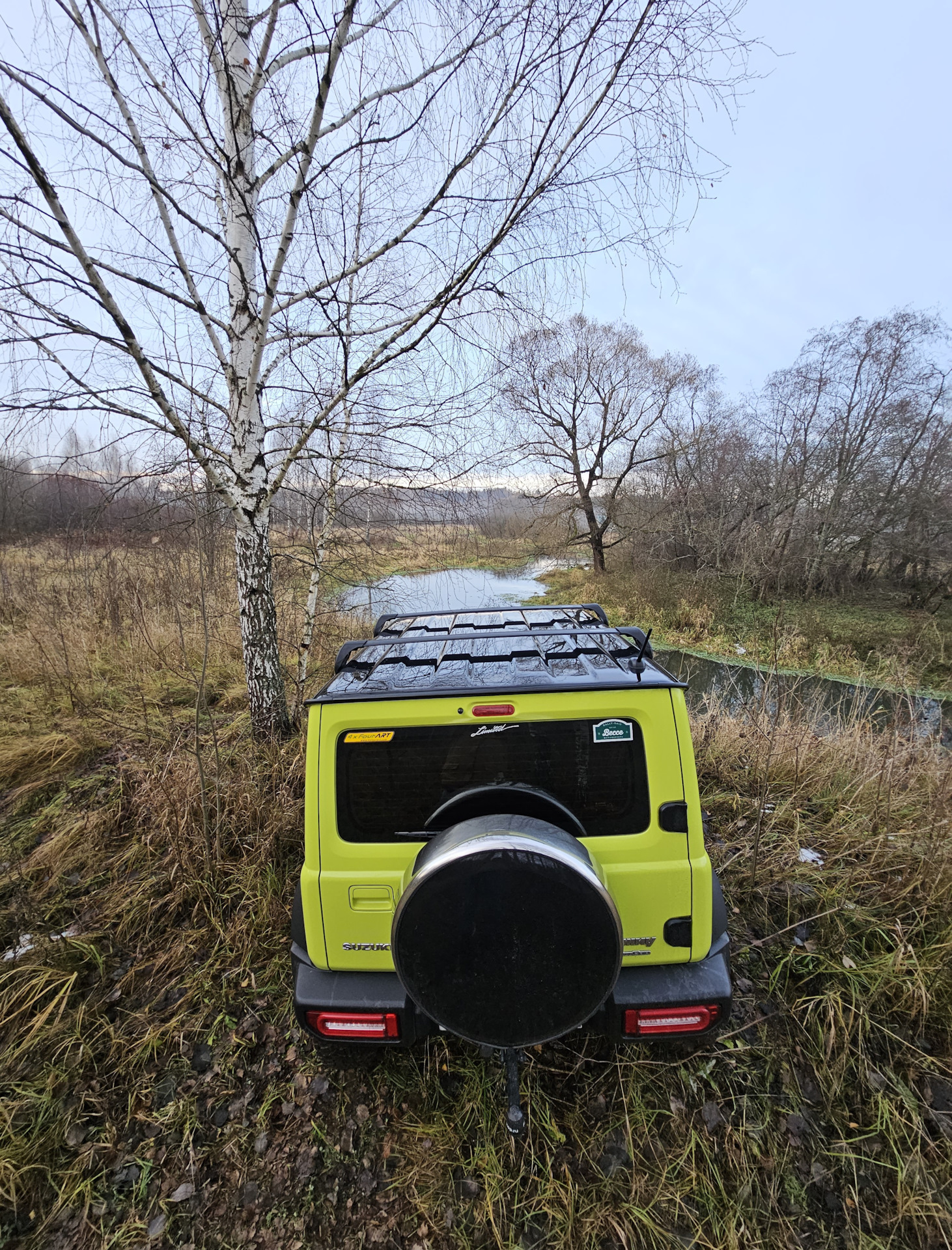 Осень, ноябрь 2023, Suzuki Jimny JB74 — Suzuki Jimny (4G), 1,5 л, 2019 года | просто так | DRIVE2