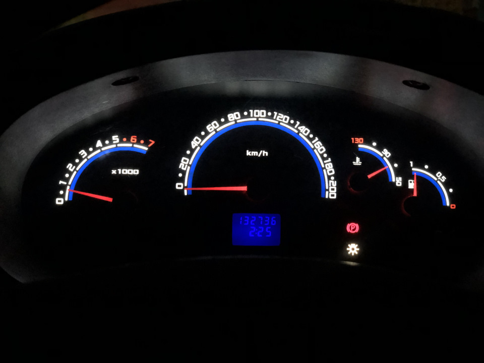 Приборная панель в стиле Приора 2 на Калину 1 — Lada Калина седан, 1,6 ...
