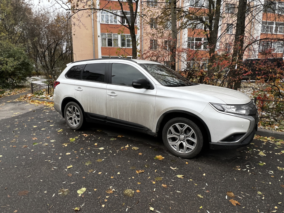 Led птф Koito, led в салон, переобувка — Mitsubishi Outlander (3G), 2 л ...
