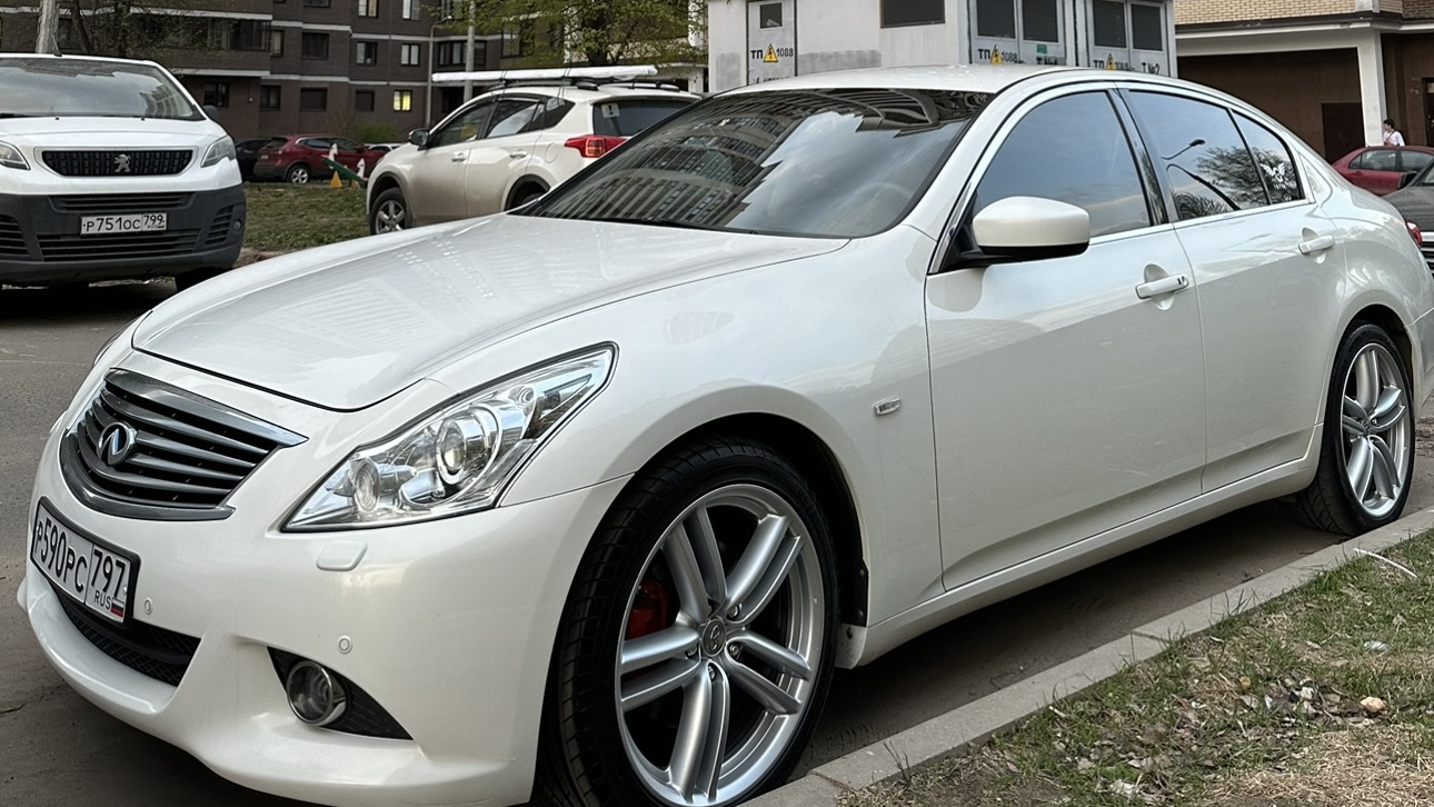Infiniti G25 2.5 бензиновый 2012 | на DRIVE2
