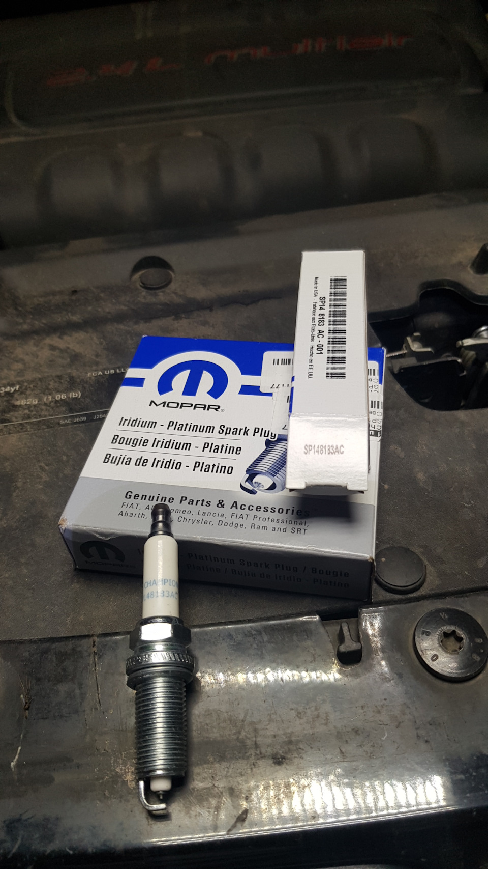 SP148183AC Свеча зажигания для автомобилей Chrysler | Запчасти на DRIVE2