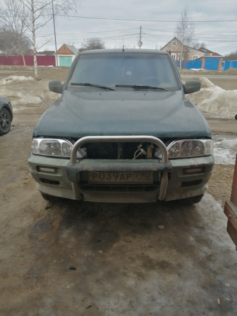 Да будет свет — SsangYong Musso, 2,9 л, 1994 года | стайлинг | DRIVE2