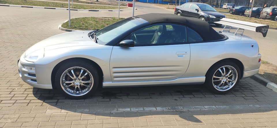 Установил антикрыло GT1 2Fast2Furious — Mitsubishi Eclipse (3G), 3 л, 2003 года | стайлинг | DRIVE2